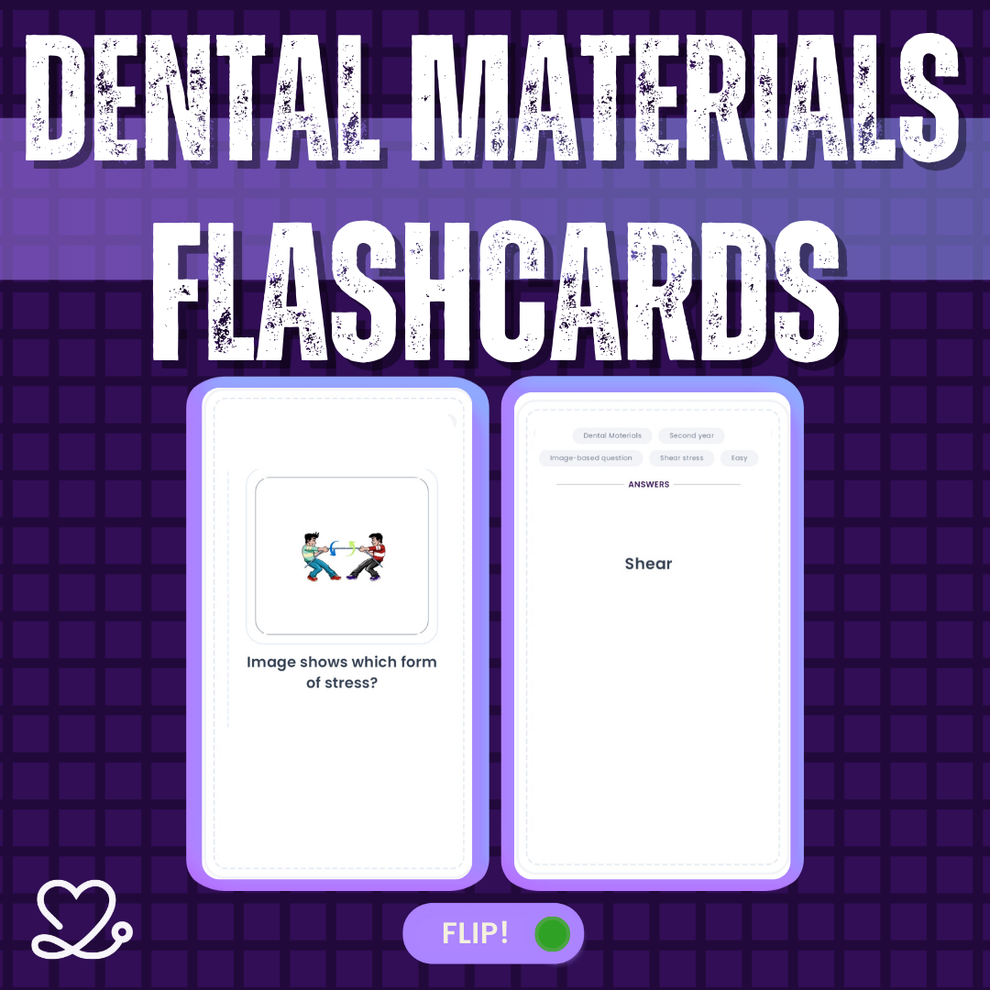 Dental Materials - NEET Flashcards – Medi Study Go