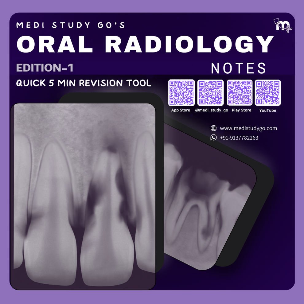 Oral Radiology – Medi Study Go